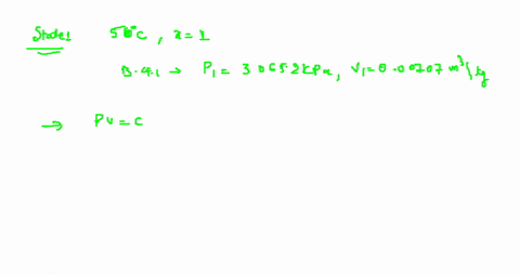 SOLVED:Refrigerant R-410A in a piston/cylinder arrangement is initially ...