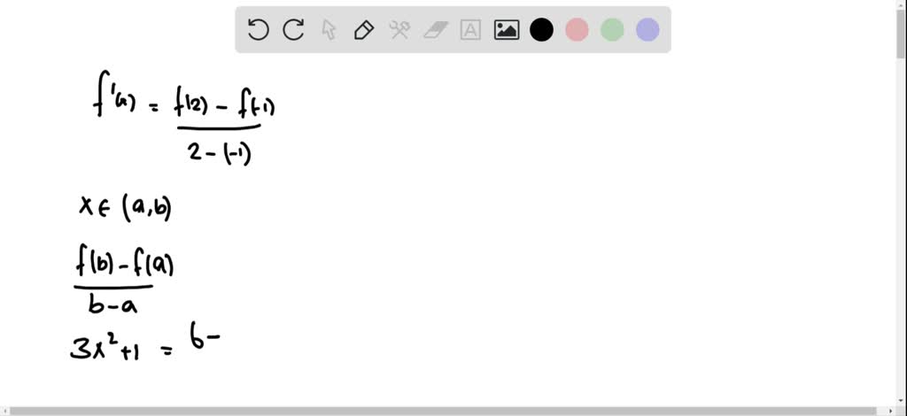 SOLVED Verify That The Hypotheses Of The Mean Value Theorem Are Satisfied On The Given Interval 