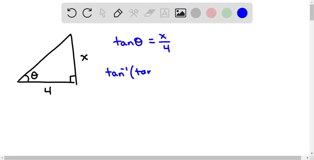 Use An Inverse Trigonometric Function To Write t 