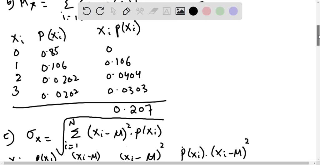 ⏩SOLVED:Construct a discrete probability distribution for the random ...