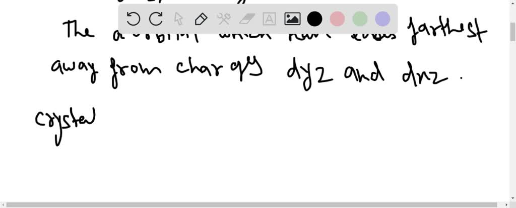 SOLVED:In the linear crystal-field shown here, the negative charges are ...