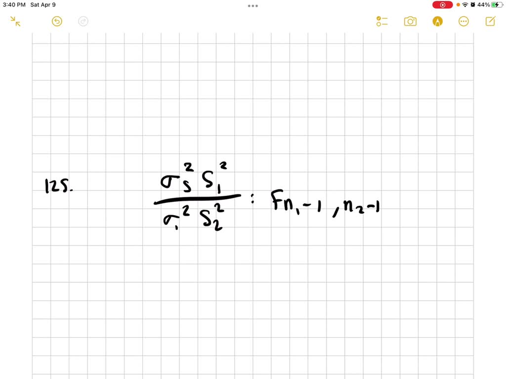 SOLVED:The t-distribution with r degrees of freedom can be defined as the ratio of two ...