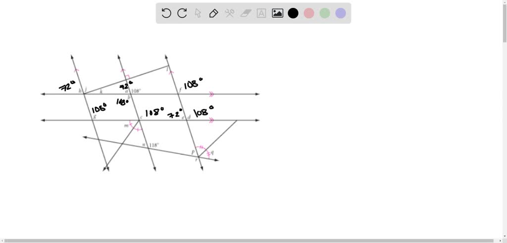 SOLVED:Copy the diagram below. Use your conjectures to calculate the ...