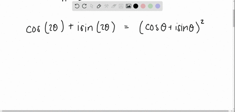 SOLVED:In advanced calculus, complex numbers in polar form are used ...