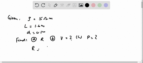 SOLVED:A dielectric of permittivity 3.5 ×10^-11 F / m completely fills the volume between two ...