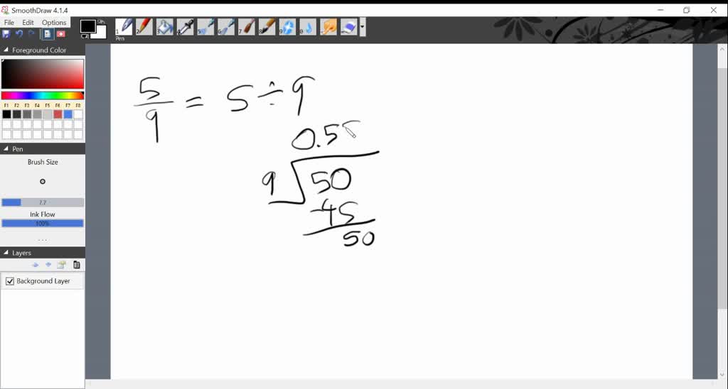  SOLVED Convert To Fraction Notation 9 5 6 Numerade
