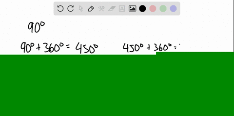 SOLVED:Give two positive and two negative angles that are coterminal ...