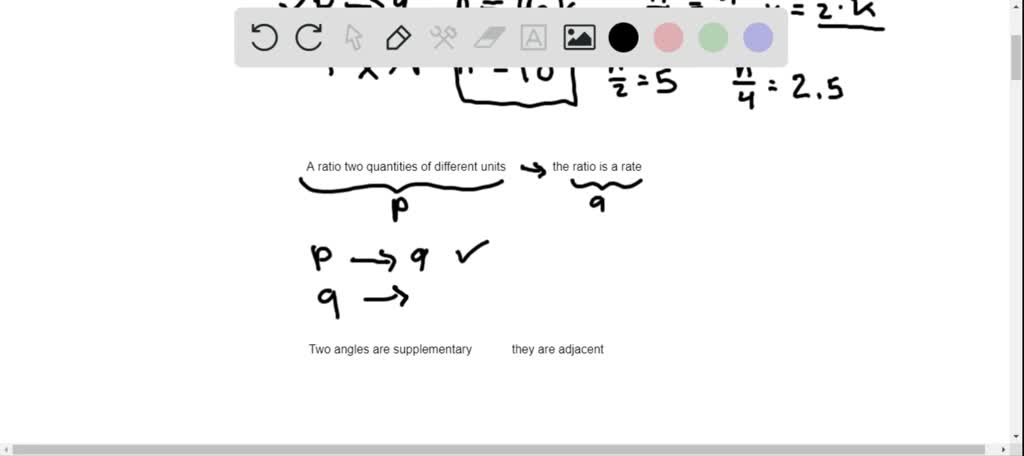 Solved Which Conditional Statement Can Be Used To Write A True Biconditional A If A Number Is