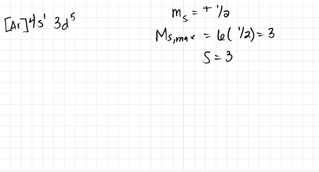 SOLVED:Chromium has the electron configuration 4 s^1 3 d^5 beyond the ...