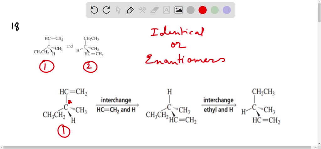 SOLVED:Do the following structures represent identical compounds or a pair of enantiomers? HC ...