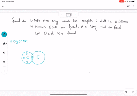 SOLVED:Draw the electron dot structures for (a) ethanoic acid. (b) H2 S. (c) propanone. (d) F2.