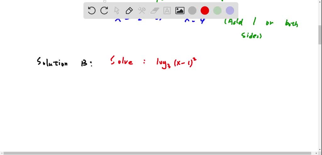 SOLVED:Fill in the reason for each step in the following two solutions ...