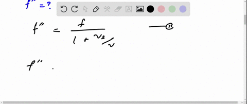 SOLVED:A classic example of the Doppler effect involves a train whistle ...