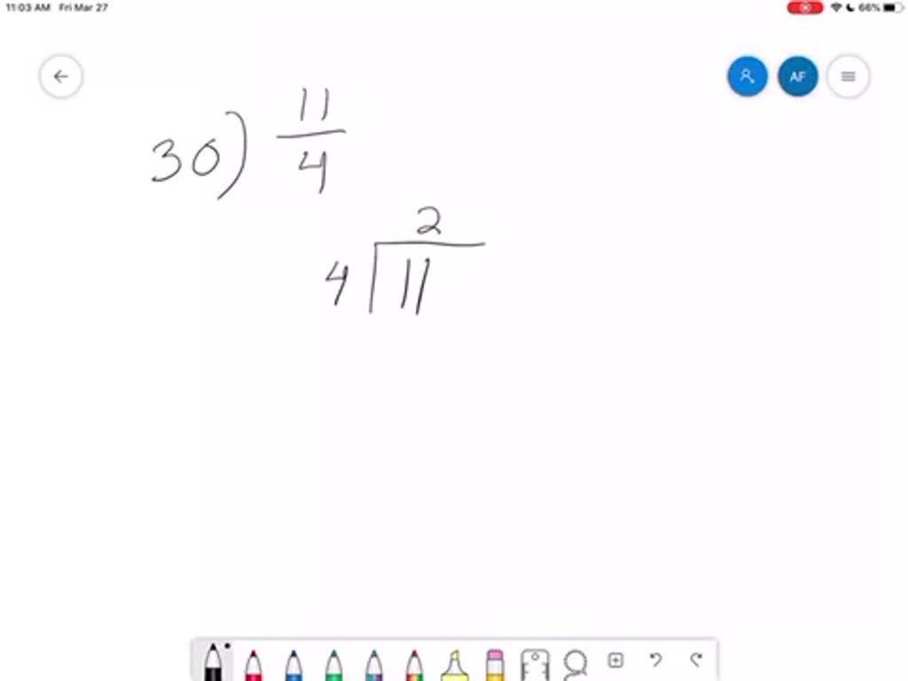 SOLVED:In the following exercises, rewrite the improper fraction as a ... SOLVED:In the following exercises, rewrite the improper fraction as a ...