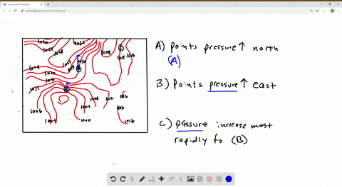 SOLVED:Use the contour map in Figure 26 to calculate the average rate of change: (a) From A to B ...