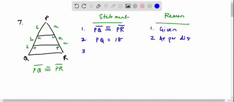 ⏩SOLVED:a If PQ ≡PR in PQR, what can we conclude? b If AC=AB+3 in… | Numerade