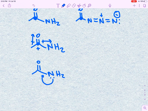 SOLVED:Electrostatic potential maps of a typical amide (acetamide) and ...