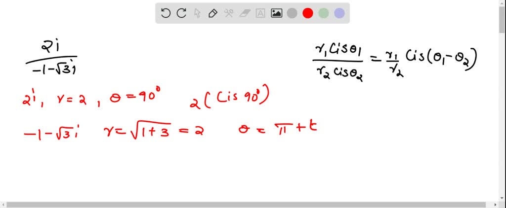 SOLVED:Find each quotient. Write answers in rectangular form. In Exercises 89-94, first convert ...