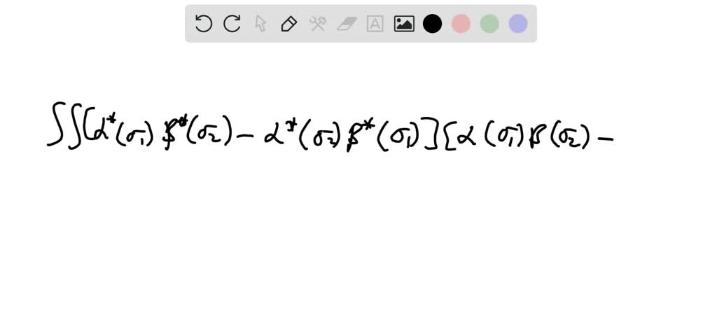 SOLVED:Show that the spin integral in Equation 8.40 is equal to 2