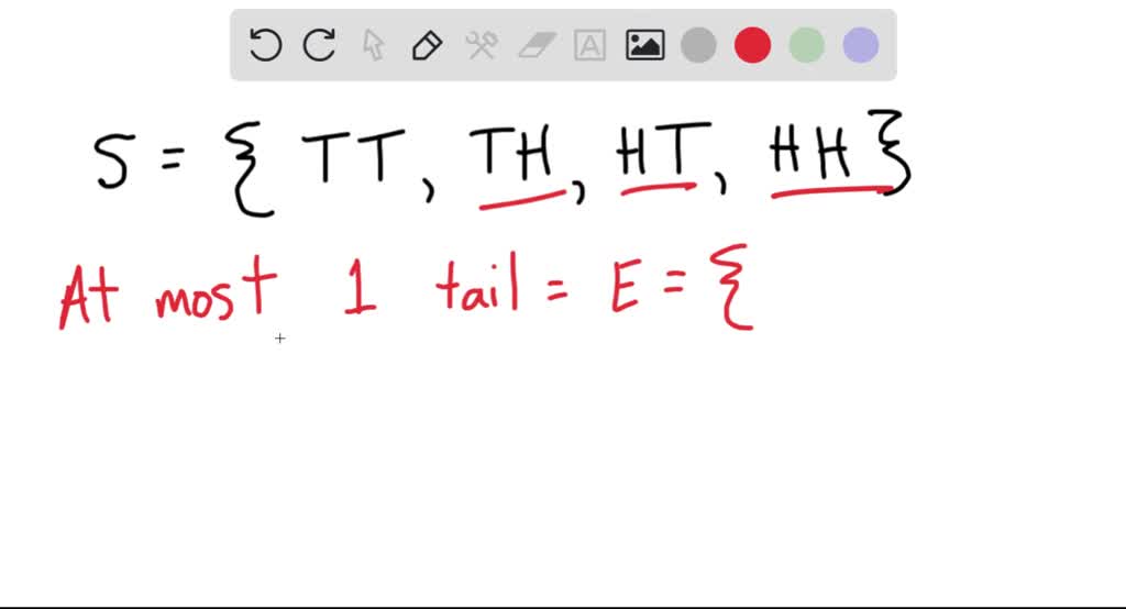 SOLVED:An experiment is given together with an event. Find the (modeled) probability of each ...