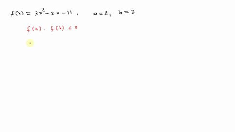 SOLVED:Using the intermediate value theorem, determine, if possible, whether the function f has ...
