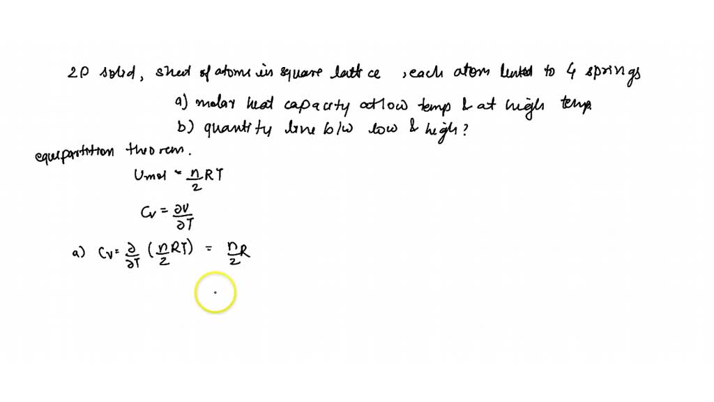 SOLVED:For a two-dimensional Ising model on a square lattice, each dipole (except on the edges ...