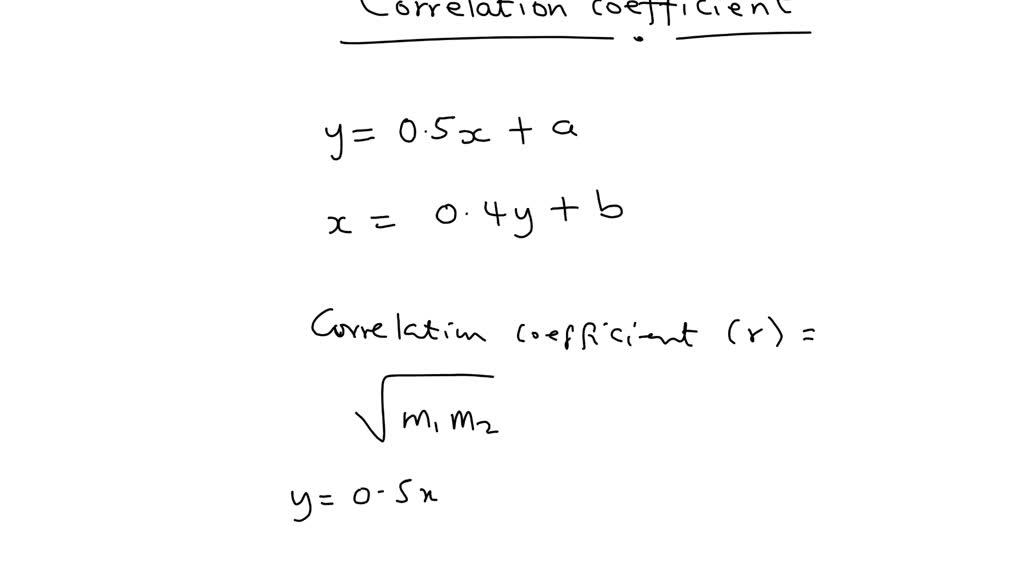 . Let the two variables X and Y have the covariance and correlation coefficient between them as ...
