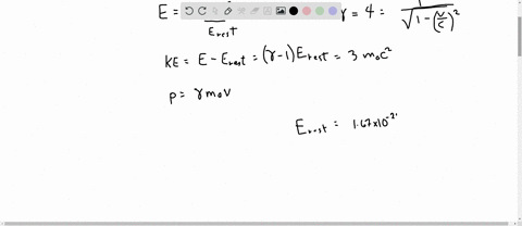 ⏩SOLVED:A proton (rest mass 1.67 ×10^-27 kg ) has total energy that… | Numerade