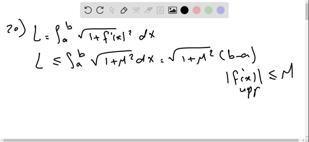 SOLVED:Let y=f(x) be a smooth curve on the closed interval [a, b] . Prove that if m and M are ...