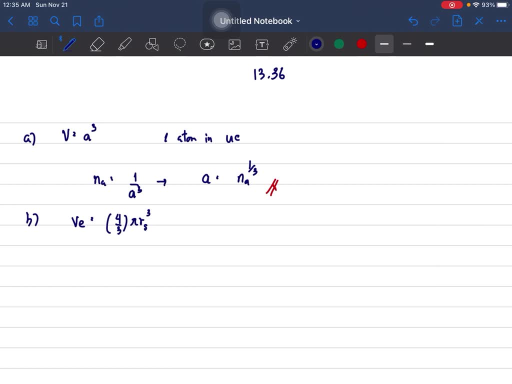 SOLVED:(a) Consider a simple cubic lattice of atoms in which the number ...
