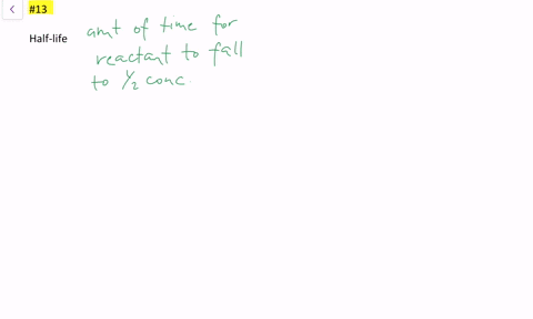 SOLVED:What does the term half-life mean? Write the expressions for the ...