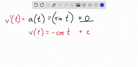 SOLVED:Find the general law of motion of an object that moves in a straight line with ...