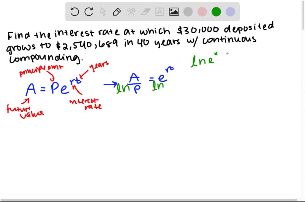 SOLVED:Solve each problem. At what interest rate would a deposit of ...