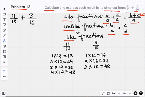 ⏩SOLVED:Calculate and express each result in its simplest… | Numerade