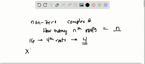 SOLVED:How many different nth roots does a nonzero complex number have ...