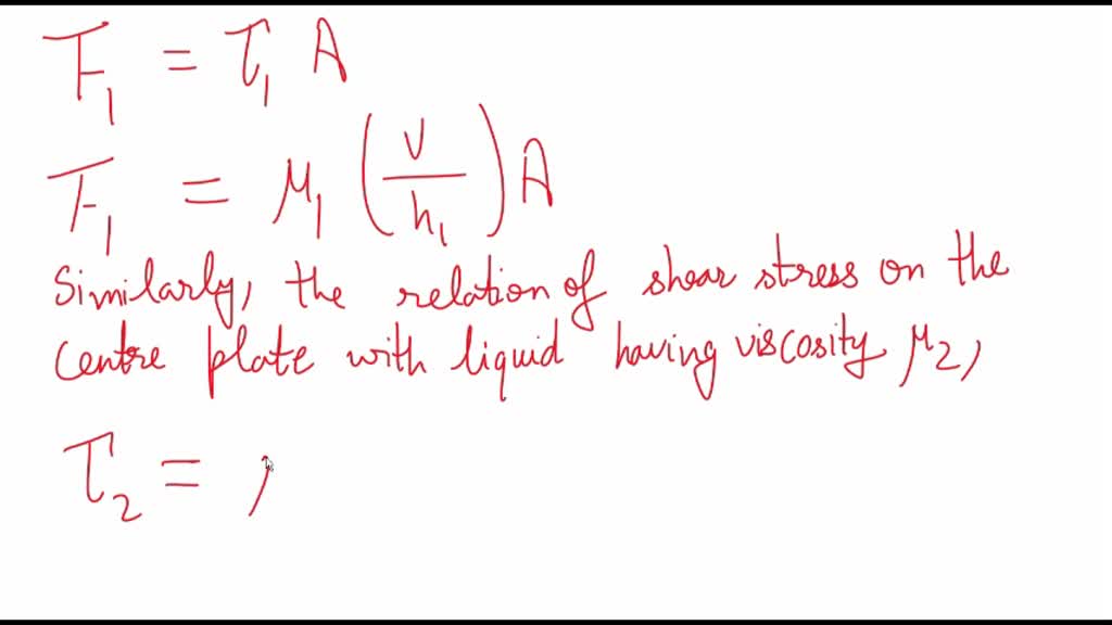 SOLVED A Thin Plate A B Of Large Area A Is Placed Symmetrically In A