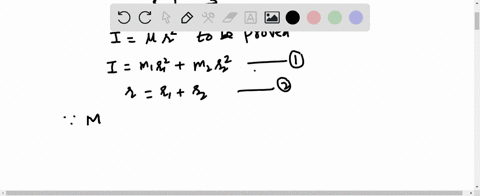 SOLVED: A diatomic molecule consists of two atoms having masses m1 and ...
