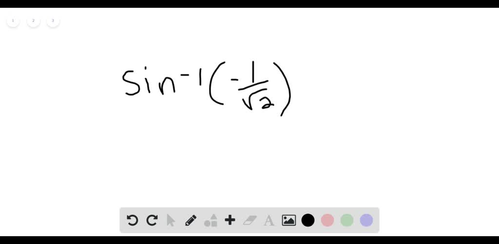 SOLVED Find The Exact Value Sin 1 1 2 