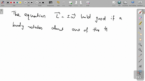 SOLVED:A particle performs uniform circular motion with an angular momentum L. If the frequency ...