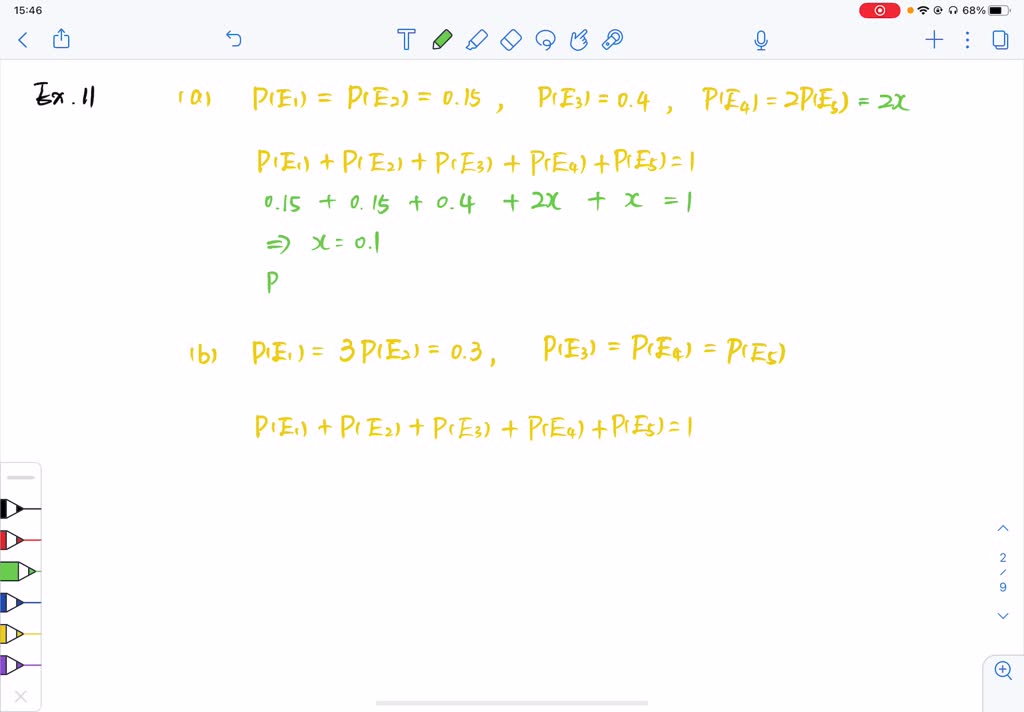 SOLVED:A sample space consists of 8 elementary outcomes with the ... SOLVED:A sample space consists of 8 elementary outcomes with the ...