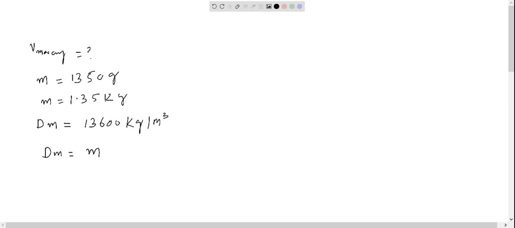 Calculate the volume per metre of a length of copper bar with a ...