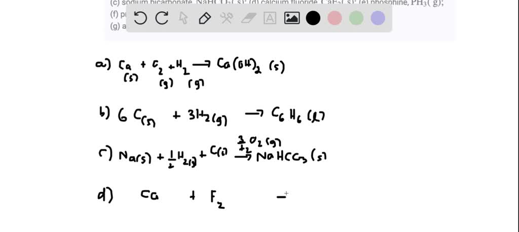 SOLVED:() Write the balanced chemical equation whose ΔHrxn^0 value is ...