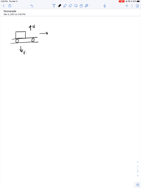 ⏩SOLVED:For each problem, draw a motion diagram, a force… | Numerade