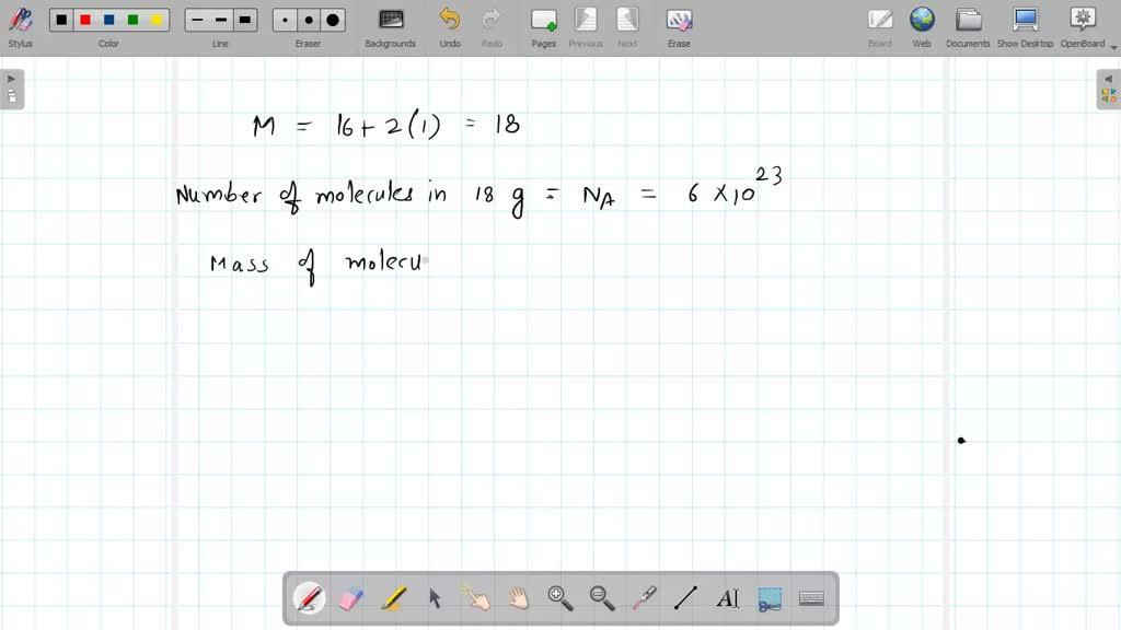 ⏩SOLVED:From the volume of water molecule is: (Take, density of… | Numerade
