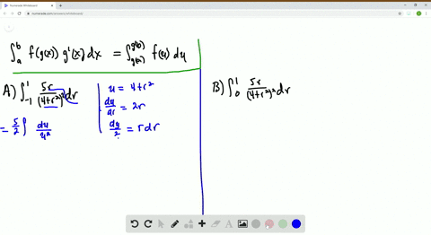⏩SOLVED:Use the Substitution Formula in Theorem 7 to evaluate the… | Numerade