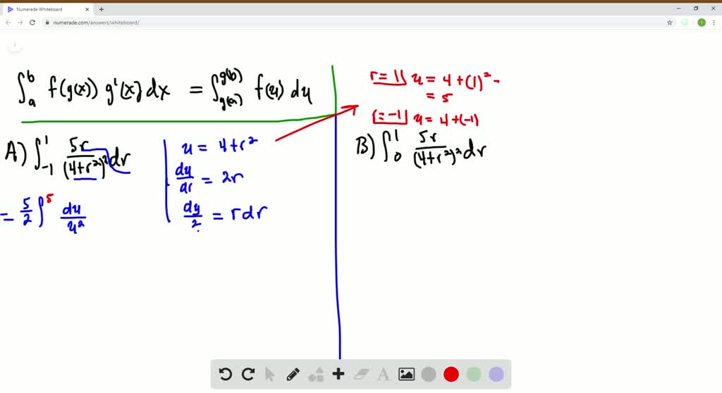 ⏩SOLVED:Use the Substitution Formula in Theorem 7 to evaluate the… | Numerade