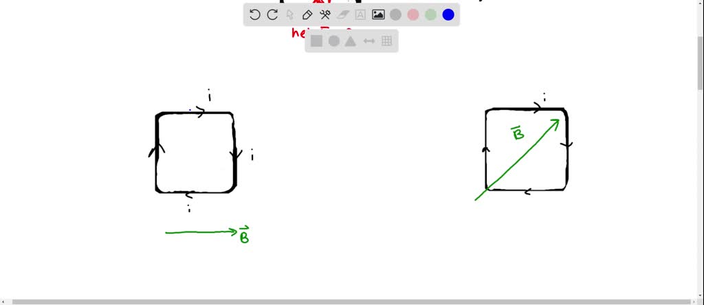 SOLVED:A square wire loop 20 cm on a side lies in the x - y plane, its sides parallel to the x ...