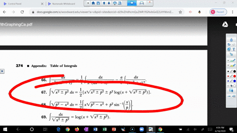 ⏩SOLVED:Preliminary work Use a table of integrals to determine the… | Numerade