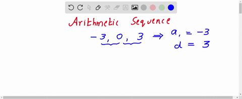 SOLVED:Determine an expression for the general term of each arithmetic ...