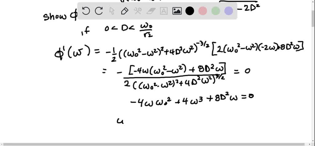 SOLVED:The response of a circuit or other o frequency ω("omega") is ...